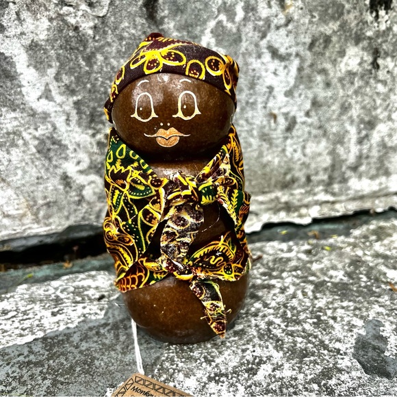 Accents | Vintage Matamba Monkey Orange African Zulu Doll Figure | Poshmark